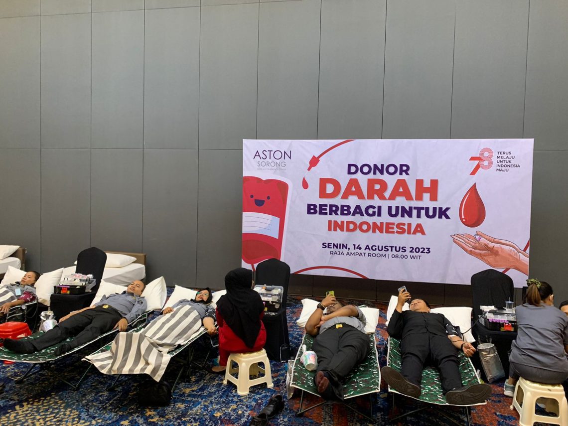 Imigrasi Sorong Turut Serta Pada Kegiatan Donor Darah Di Hotel Aston – Kantor Imigrasi Kelas II ...